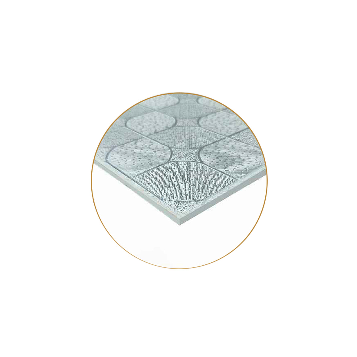 PVC Gypsum Tiles- 154 - Adorn PVC Panels & UV Sheets | Official Website