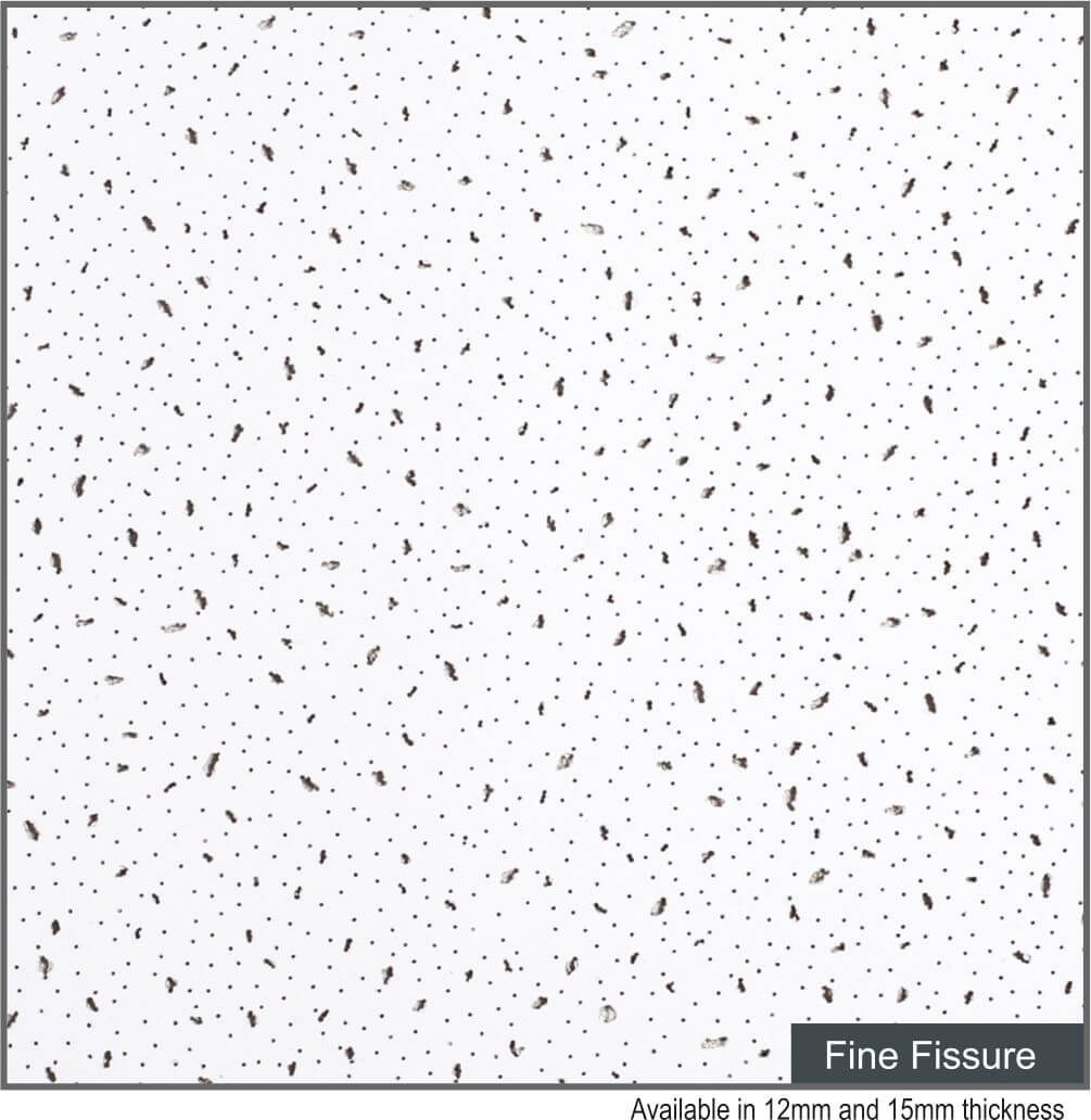 Mineral Fiber Ceiling Tiles- Fine Fissure - Adorn PVC Panels & UV ...
