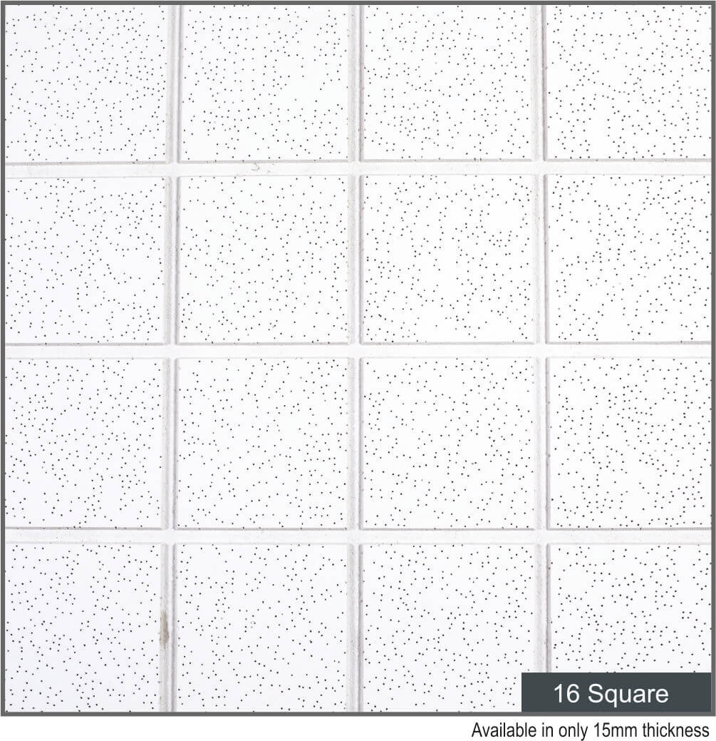 Mineral Fiber Ceiling Tiles- 16 Square - Adorn PVC Panels & UV Sheets ...