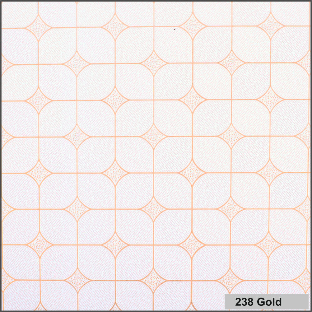 PVC Gypsum Tiles- 238Gold - Adorn PVC Panels & UV Sheets | Official Website