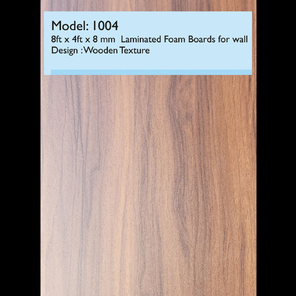 PVC LAMINATED FOAM BOARD- 1004 (Wooden Texture) - Adorn PVC Panels & UV ...